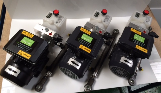 Hydraulics Online | Bespoke 240v mini hydraulic power packs.